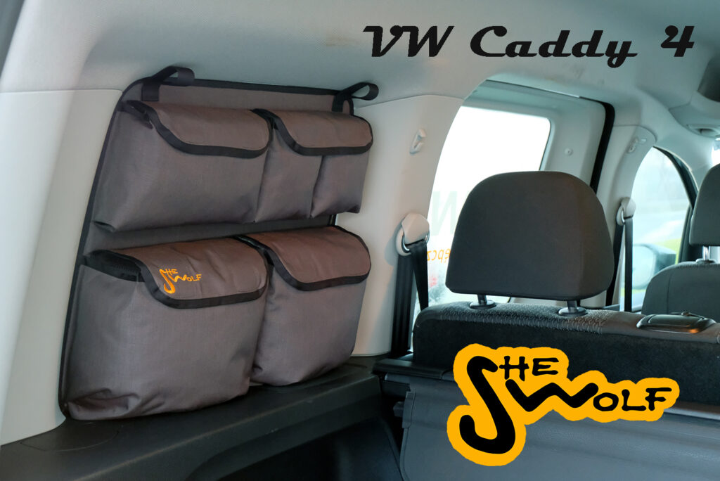 SHE-WOLF Organizer na szybę boczną VW Caddy IV 2015-2020